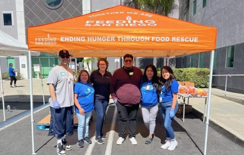 Free food distribution sponsored by Neighborhood & Feeding San Diego ...